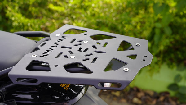 Wider Top Rack with Load Balancer for Himalayan 450 – CARBON RACING