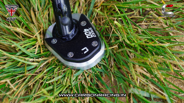 "Elements" Premium Stand Extender for Triumph Speed 400 – CARBON RACING