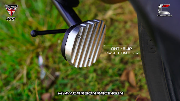 "Elements" Premium Stand Extender for Triumph Speed 400 – CARBON RACING